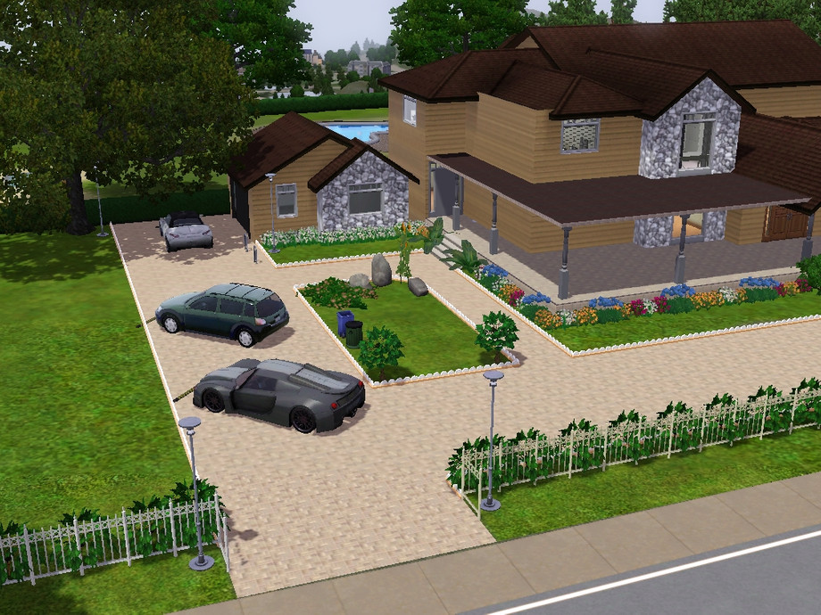 The Sims Resource | Big house for big family