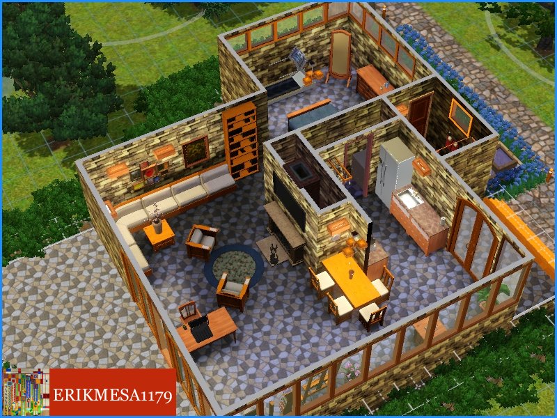 The Sims Resource | EM3-FLW Seth Peterson Cottage