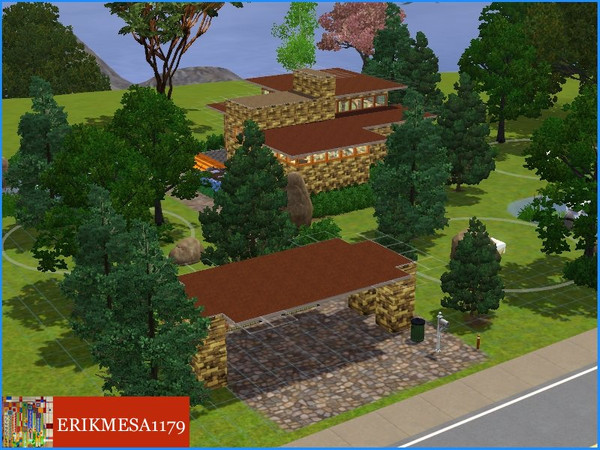 The Sims Resource | EM3-FLW Seth Peterson Cottage