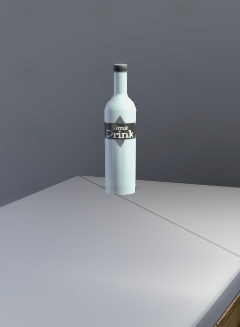 The Sims Resource | Sims Drink bottle