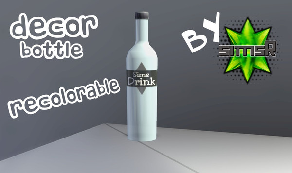 The Sims Resource | Sims Drink bottle