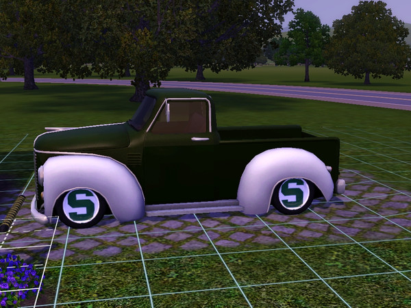 The Sims Resource | Michigan State Truck