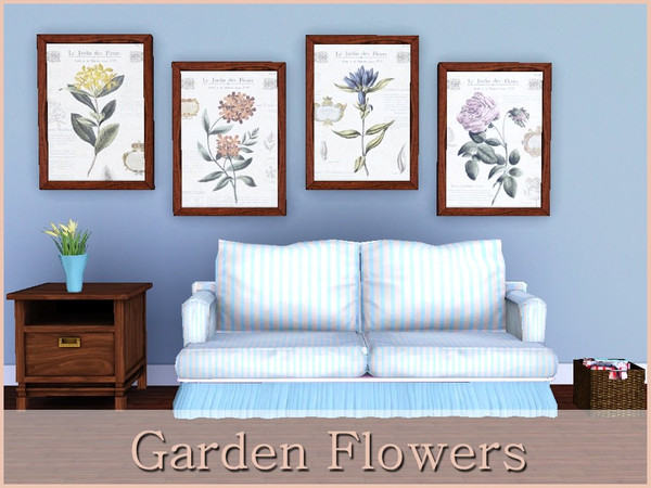 The Sims Resource | Garden Flowers