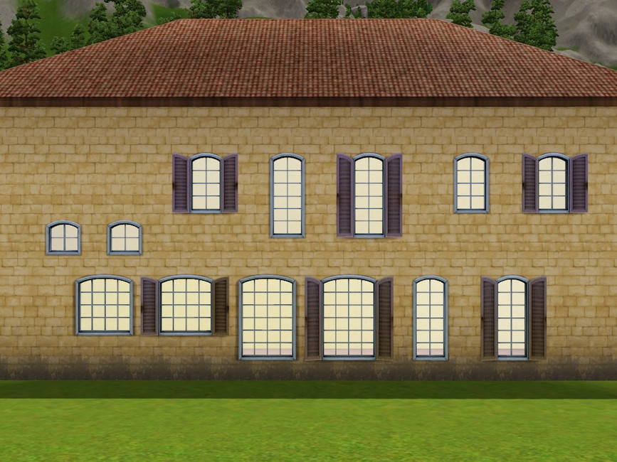 The Sims Resource - French Shuttered Window Match Set