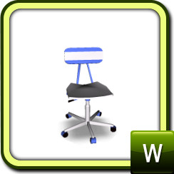 The Sims Resource | Bedroom Child Desk Chair