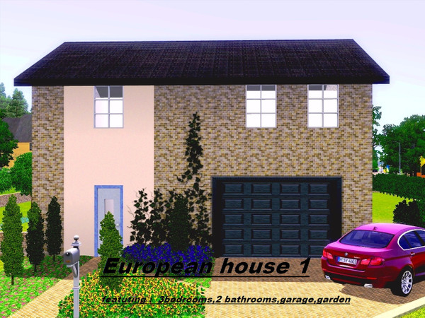 The Sims Resource - European house 1
