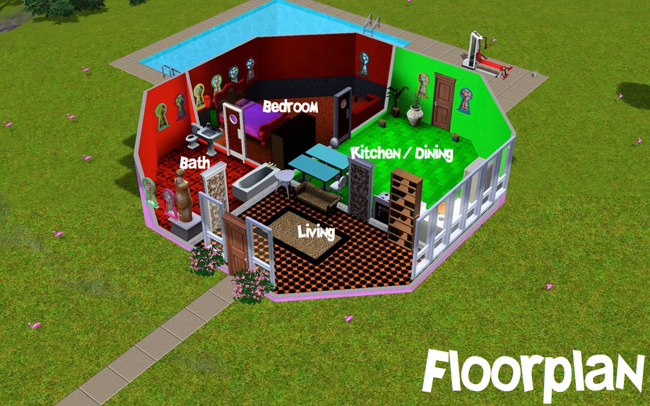 The Sims Resource | [SIMS 1 > SIMS 3] // Mashuga Family Home