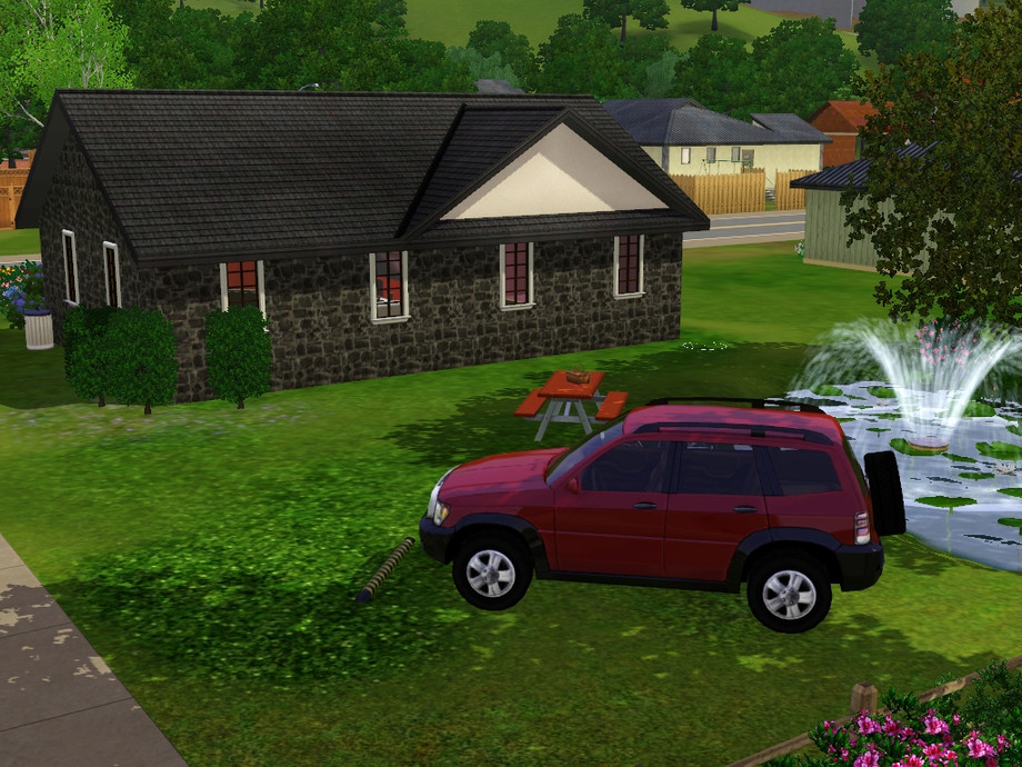 The Sims Resource | Starter home-(Monotone house redone)