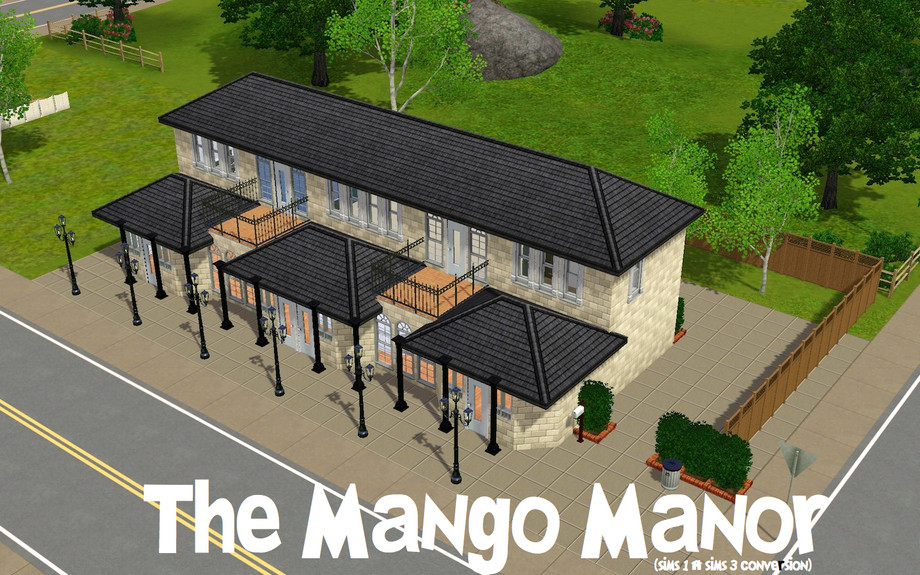 The Sims Resource | [SIMS 1 > SIMS 3] The Mango Manor