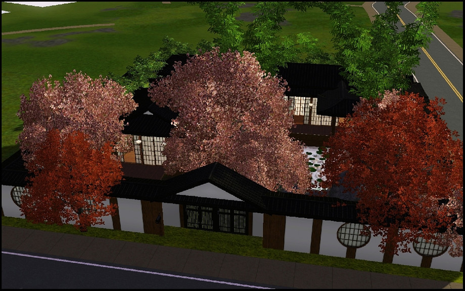 Sims 3 Japanese House Design