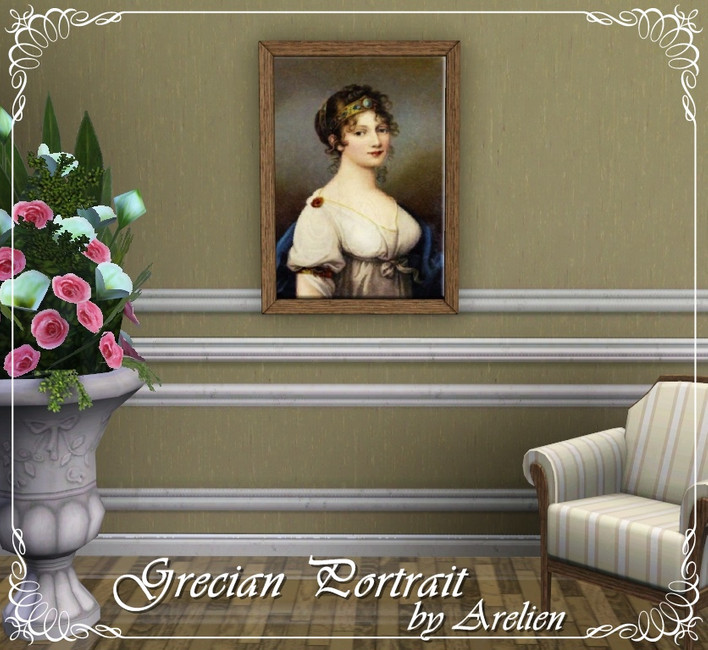 The Sims Resource - Grecian Portrait