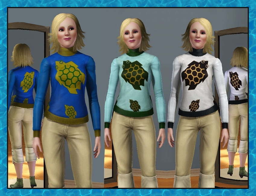 The Sims Resource - Sea Turtles