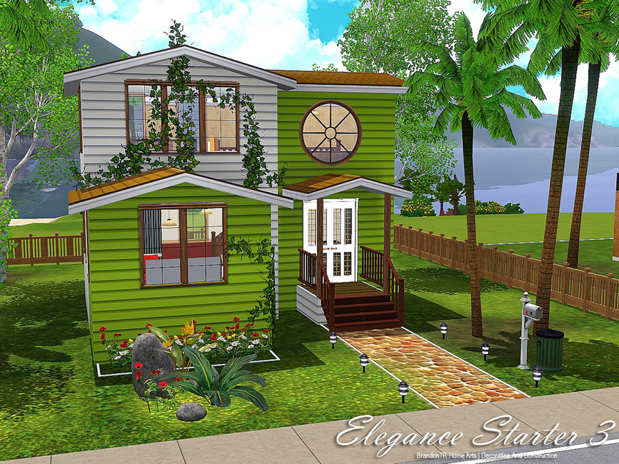 The Sims Resource - Elegance Starter Home 3 'Fully Furnished'