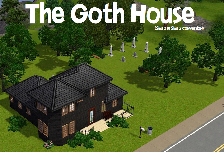 The Sims Resource | [SIMS 1 > SIMS 3] // Goth House