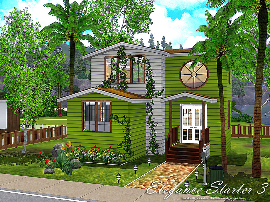 The Sims Resource - Elegance Starter Home 3 'Fully Furnished'