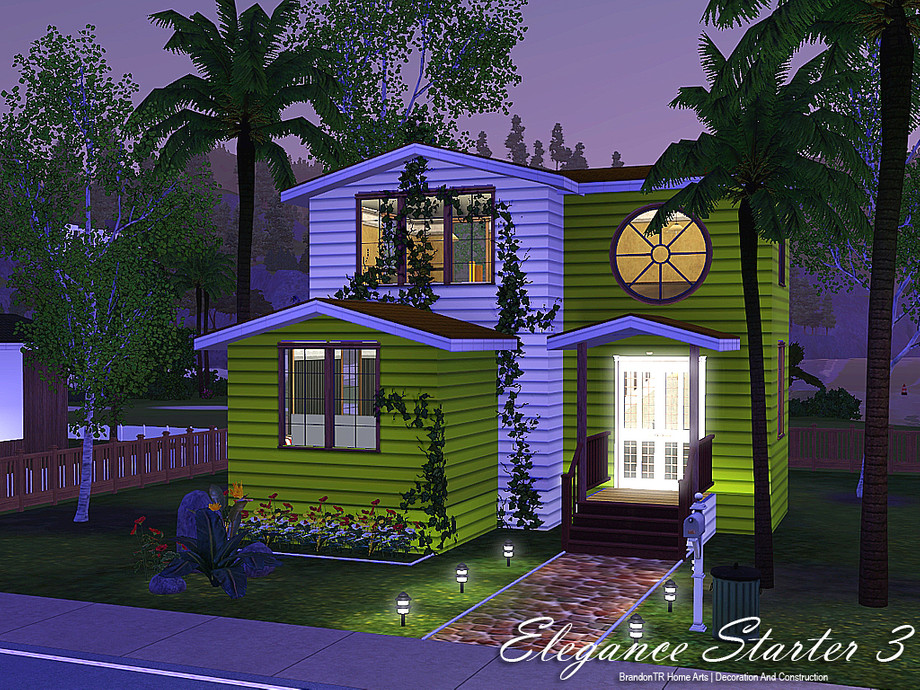 The Sims Resource | Elegance Starter Home 3 'Fully Furnished'