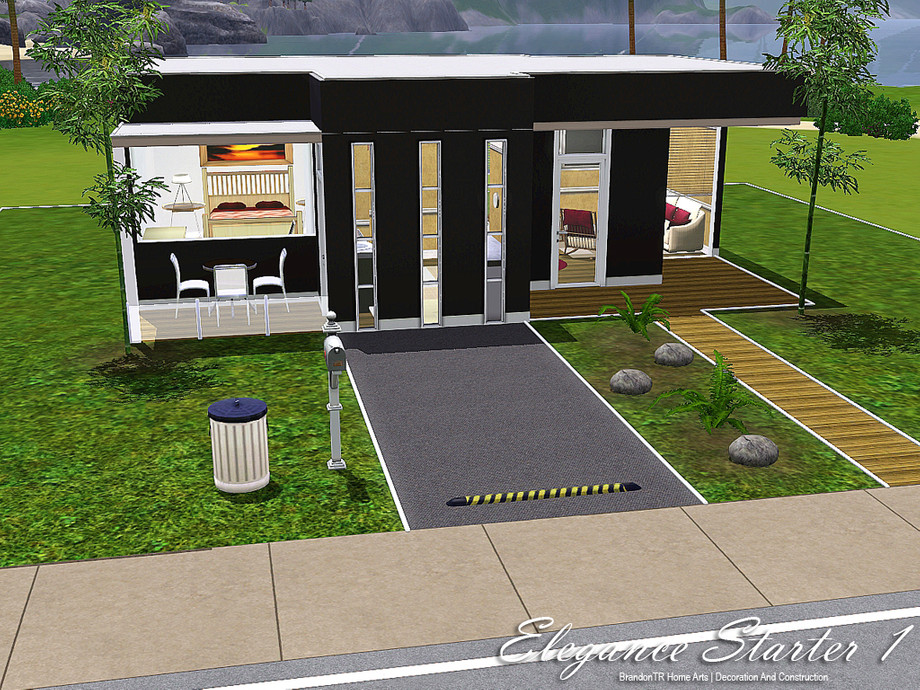 The Sims Resource | Elegance Starter Home 1 'Fully Furnished'