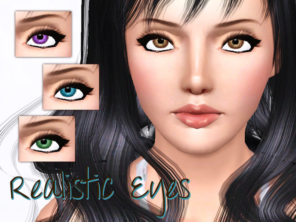 The Sims Resource | Realistic Eyes