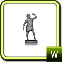 The Sims Resource | MZ_Miniature Statue_Greek Male