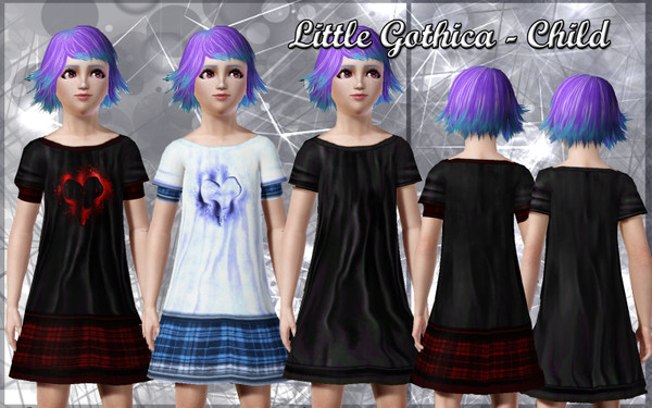 The Sims Resource | Little Gothica - Child