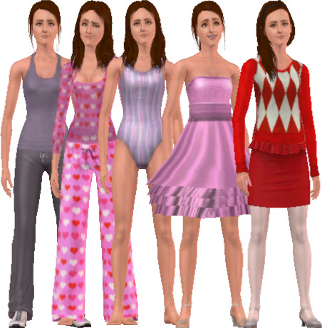 The Sims Resource Rachel Berry Glee