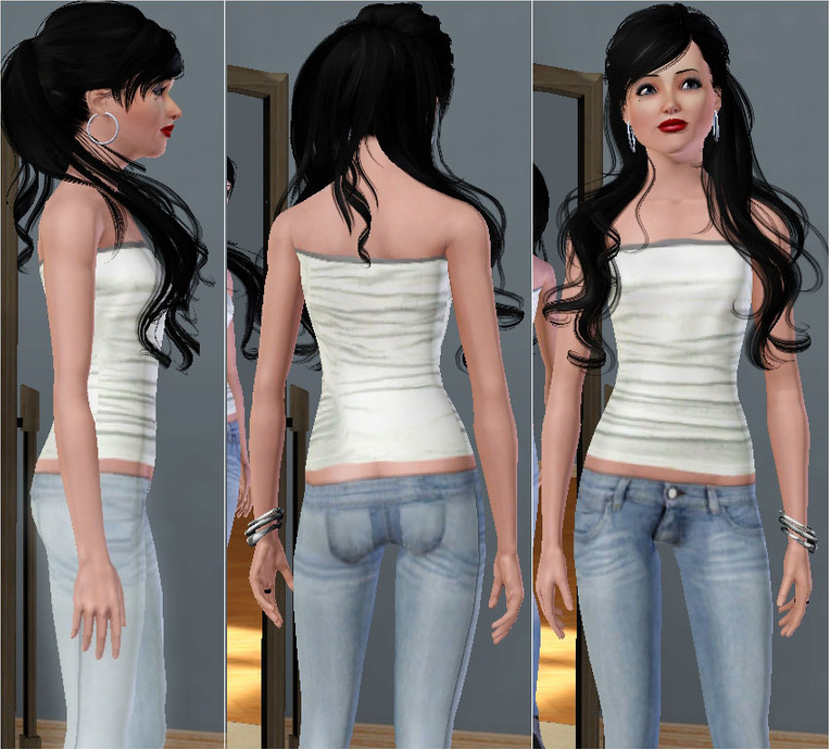 The Sims Resource | Stained Tube Top