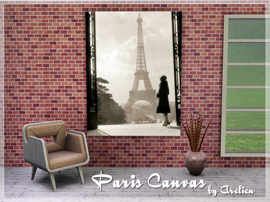 The Sims Resource | Paris canvas