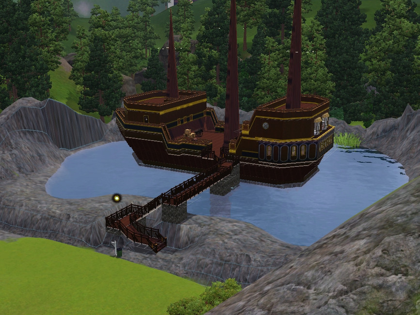 The Sims Resource - Durmstrang Ship