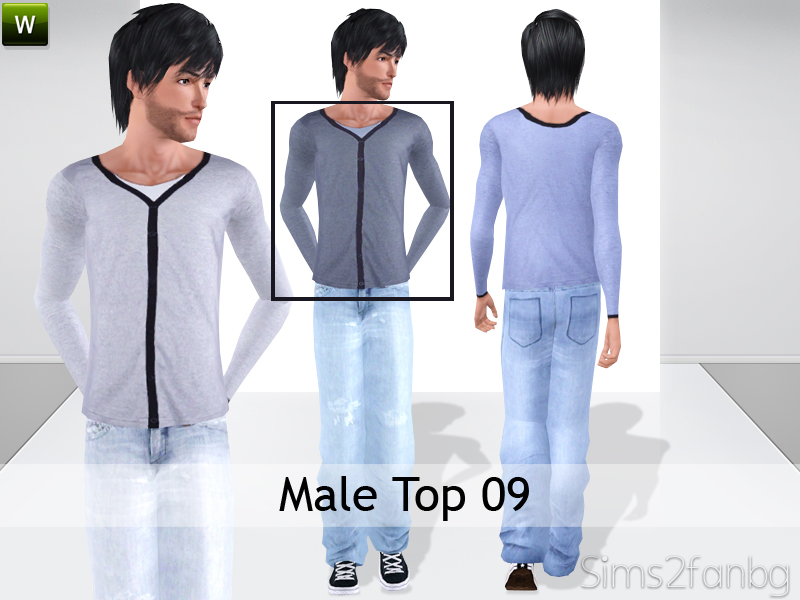 The Sims Resource | Male top 09