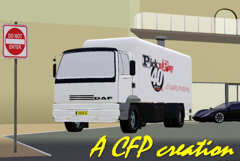 The Sims Resource | Decor Vehicle Pik 'n Pay Truck
