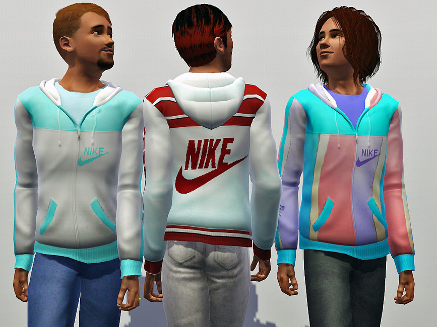 The Sims Resource - Nike Top - By Luckyoyo.