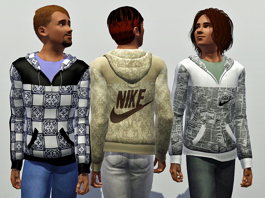 The Sims Resource - Nike Top - By Luckyoyo.