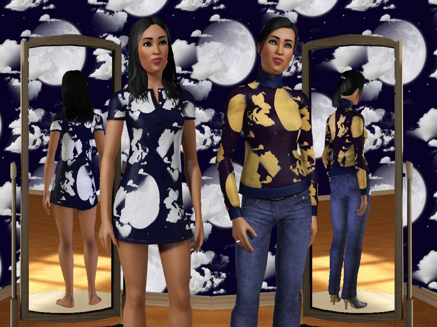 The Sims Resource - Moon in the Clouds