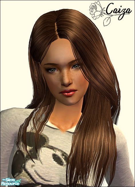 The Sims Resource | Retexture of Peggy hair no110712 - brown