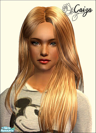 The Sims Resource | Retexture of Peggy hair no110712 - blond