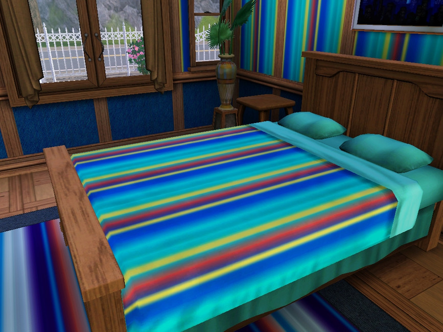 The Sims Resource - Rainbow Pattern