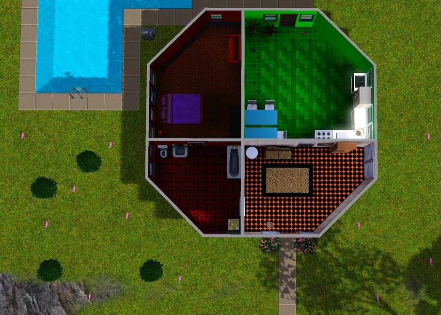 The Sims Resource | [SIMS 1 > SIMS 3] // Mashuga House [CC FREE]