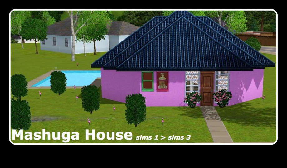 The Sims Resource | [SIMS 1 > SIMS 3] // Mashuga House [CC FREE]