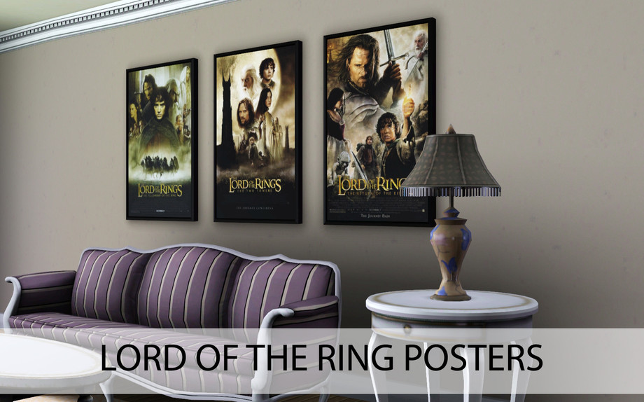The Sims Resource | Movie Posters Collection
