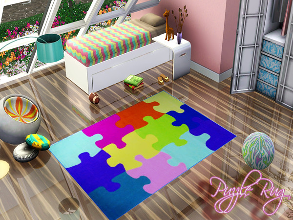 The Sims Resource | Puzzle Rug
