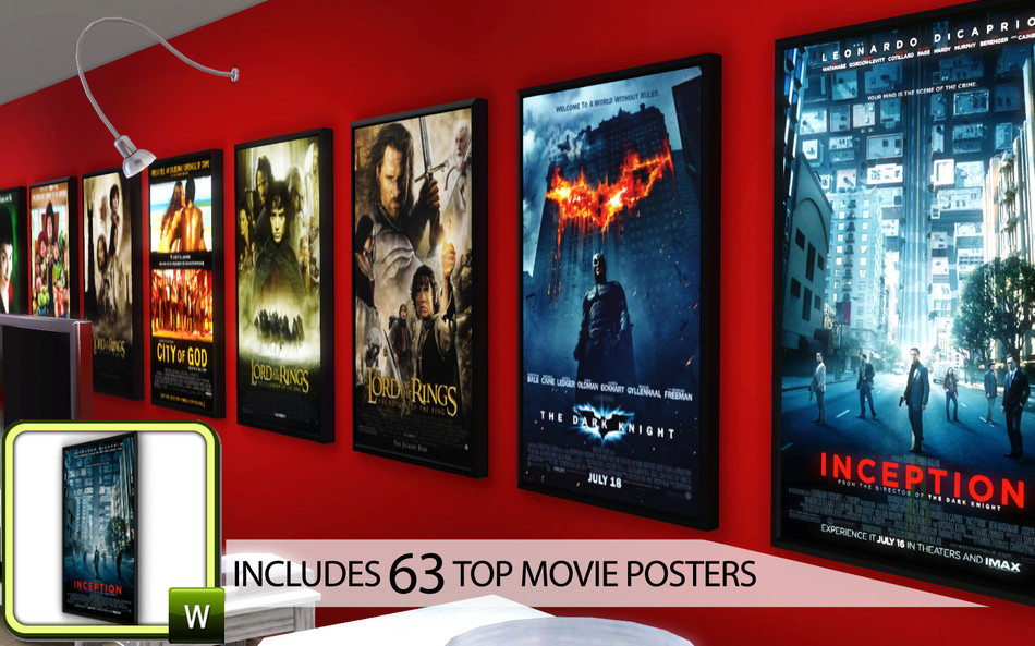 The Sims Resource - Movie Posters Collection