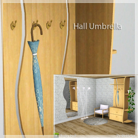 The Sims Resource | Entry Hall Umbrella