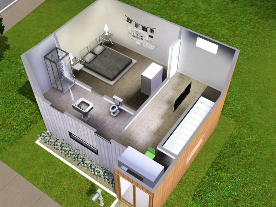 The Sims Resource | Simple modern house to start ($16393)