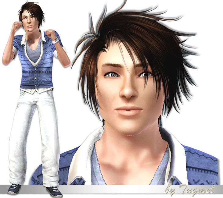 The Sims Resource - Male ModeL-08 [Young Adult]