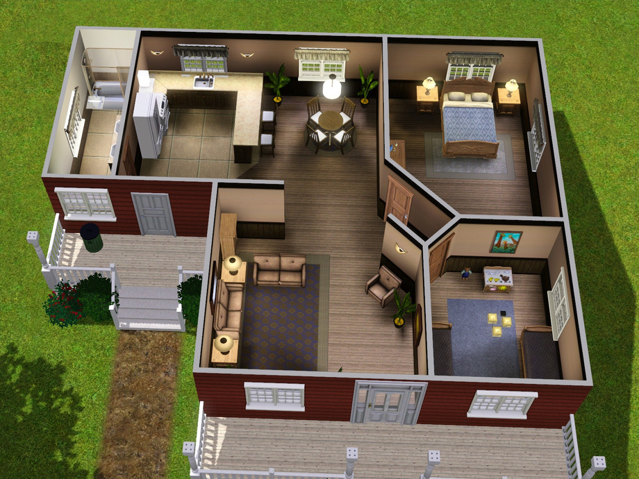 The Sims Resource | Inland Cottage