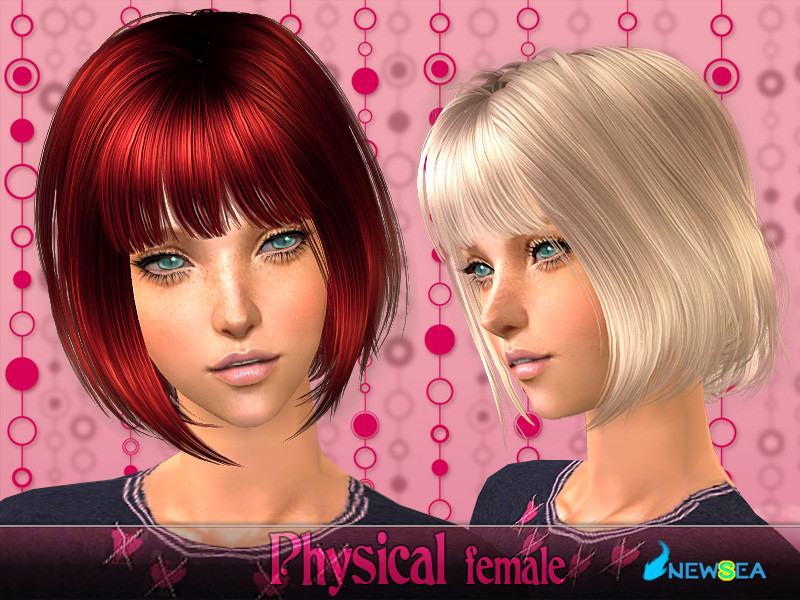 NewSea SIMS2 Hair J070f Physical