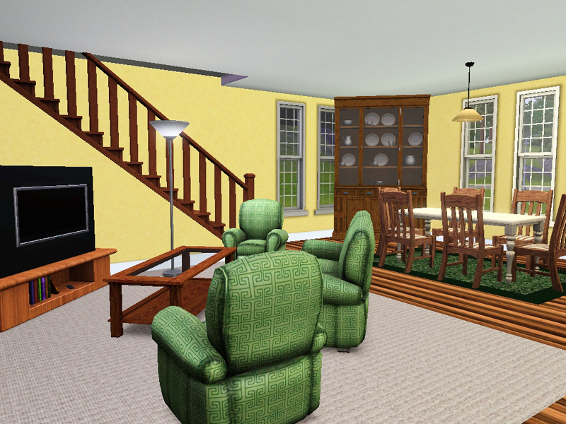 The Sims Resource | Trudy's Truly Traditional Family Bungalow