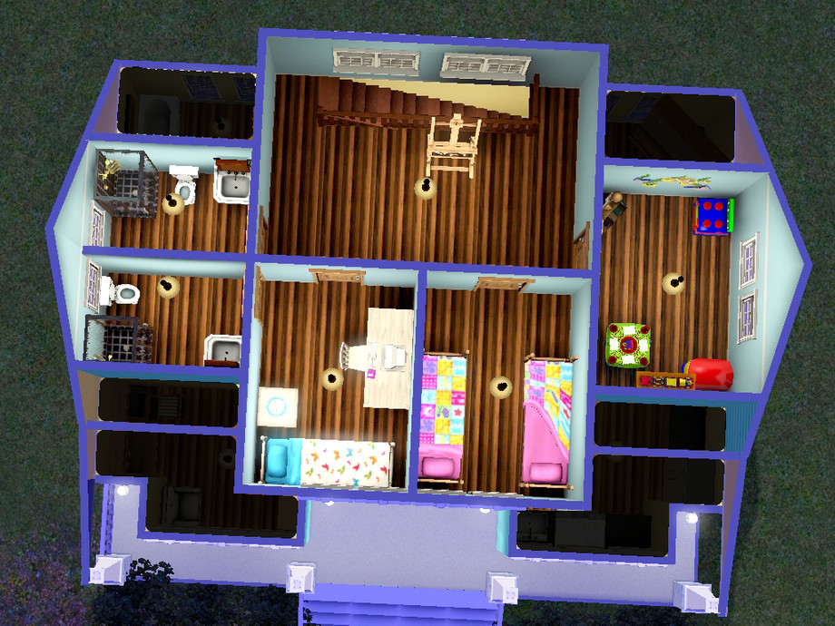 The Sims Resource | Trudy's Truly Traditional Family Bungalow