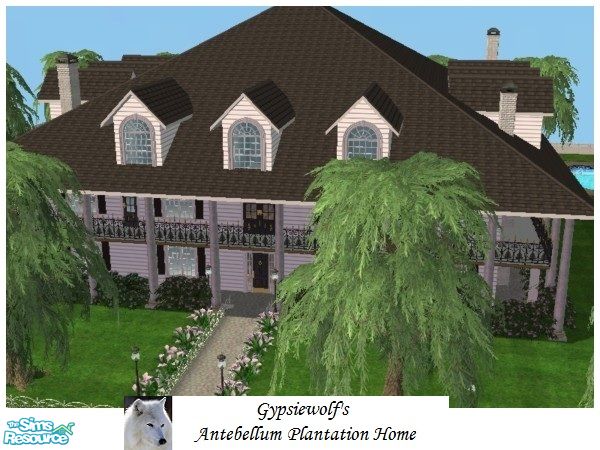 The Sims Resource | Antebellum Plantation Home