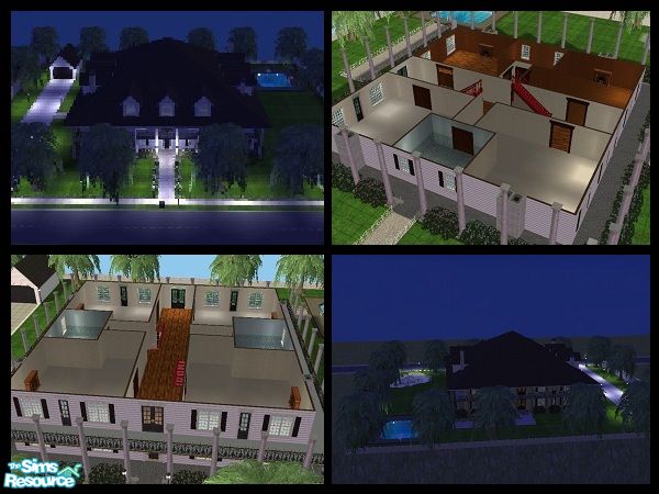 The Sims Resource | Antebellum Plantation Home
